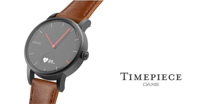 Oaxis brings Timepiece, a minimalist analogue watch with heart rate ...