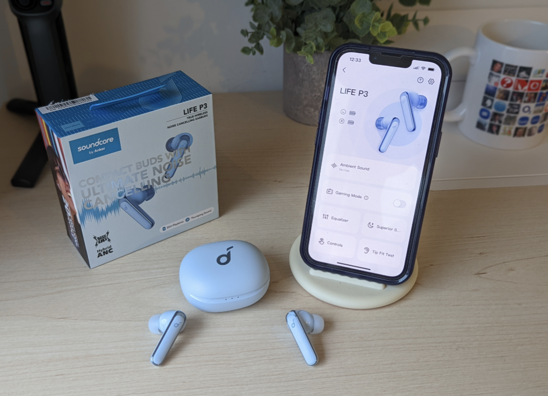 Tech Review - Soundcore Life P3 earbuds - techbuzzireland.com