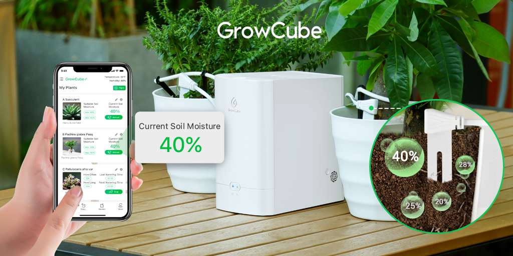 GrowCube：A smart watering kit grows your plants like a pro, now on Kickstarter and First Look ...