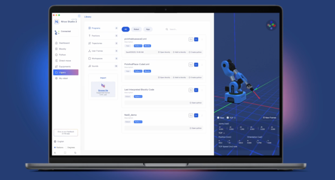 Niryo Studio : The era of intuitive and accessible robotics - techbuzzireland.com