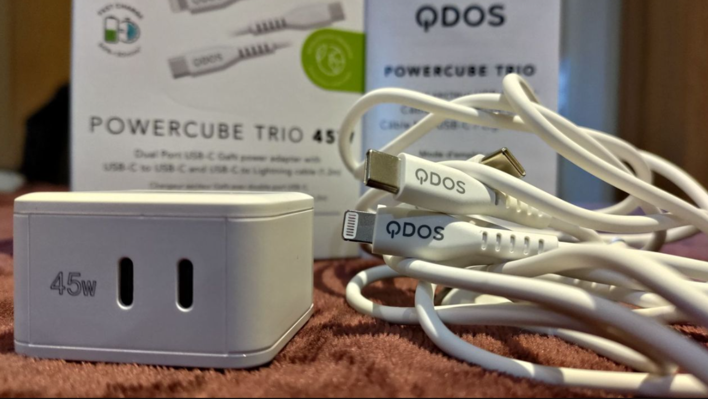 Tech Review – QDOS PowerCube 45W Trio - techbuzzireland.com