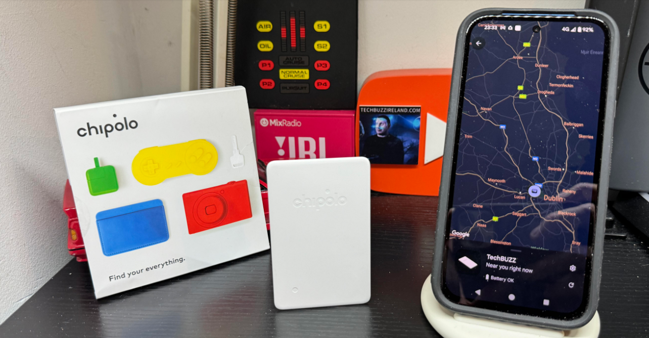 Tech Review – Chipolo Card Point - techbuzzireland.com