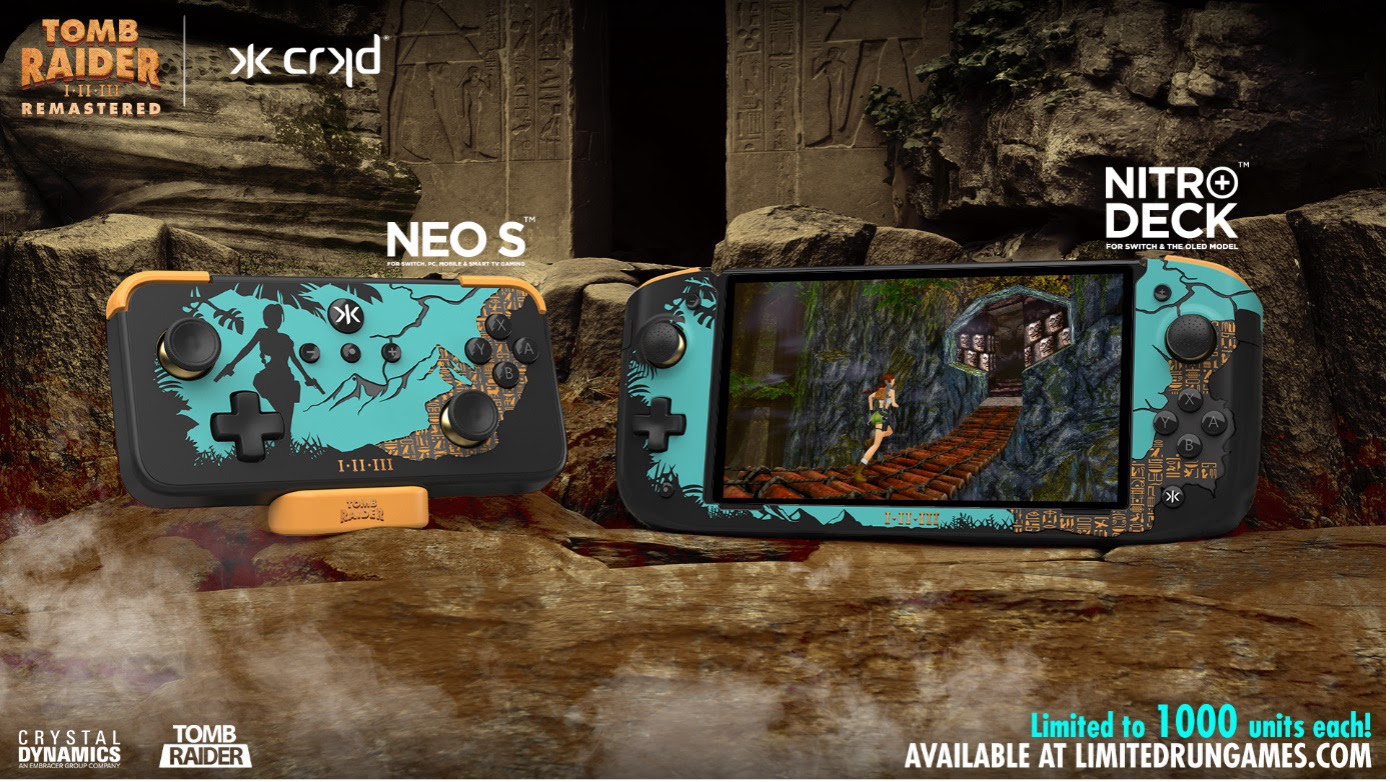 CRKD and Limited Run Games Announce a Range of Tomb Raider Special ...