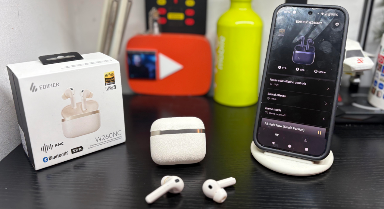 Edifier W260NC ANC Hi-Res audio earbuds review