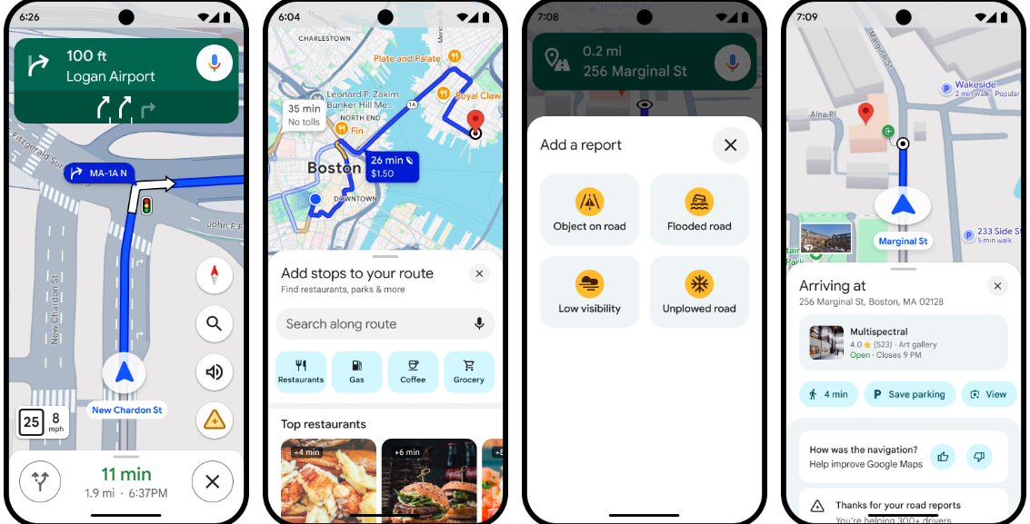 New in Maps: Inspiration curated with Gemini, enhanced navigation and ...
