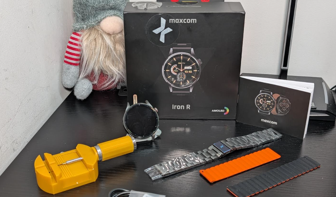 Maxcom FW66 Iron R – Men’s Jewellery Smartwatch first look
