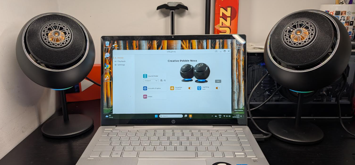 Creative Pebble Nova Speakers Review - techbuzzireland.com