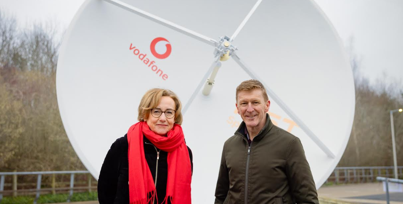 Vodafone makes first space video call - techbuzzireland.com