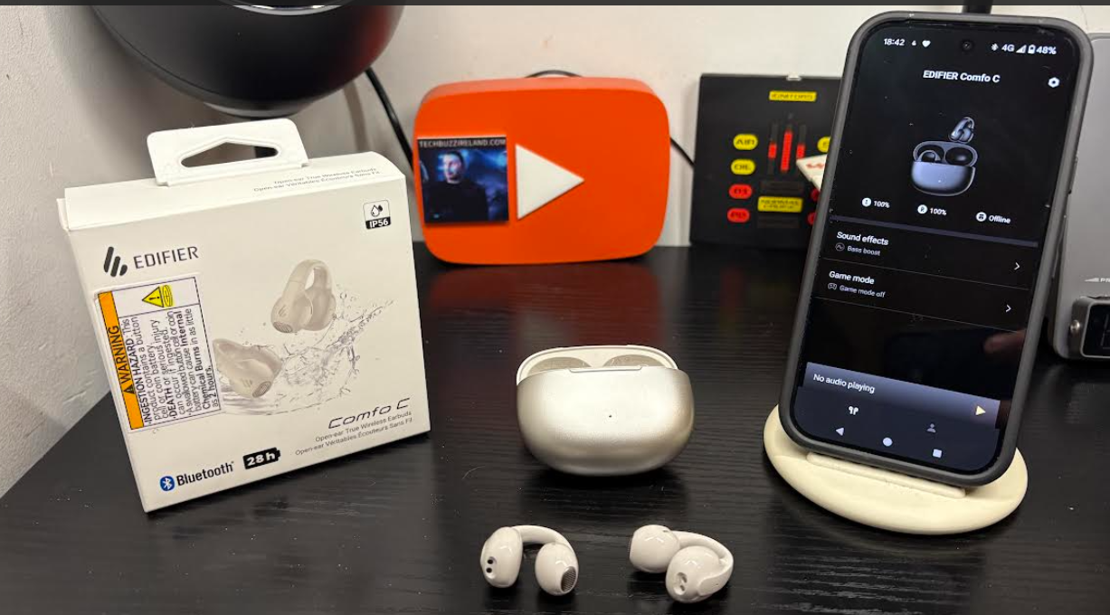 Edifier Comfo C open-ear clip-on earbuds review