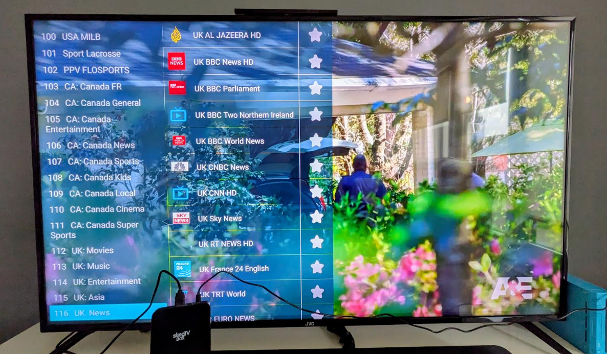 SlingTV Box S5 Max Express 4K review