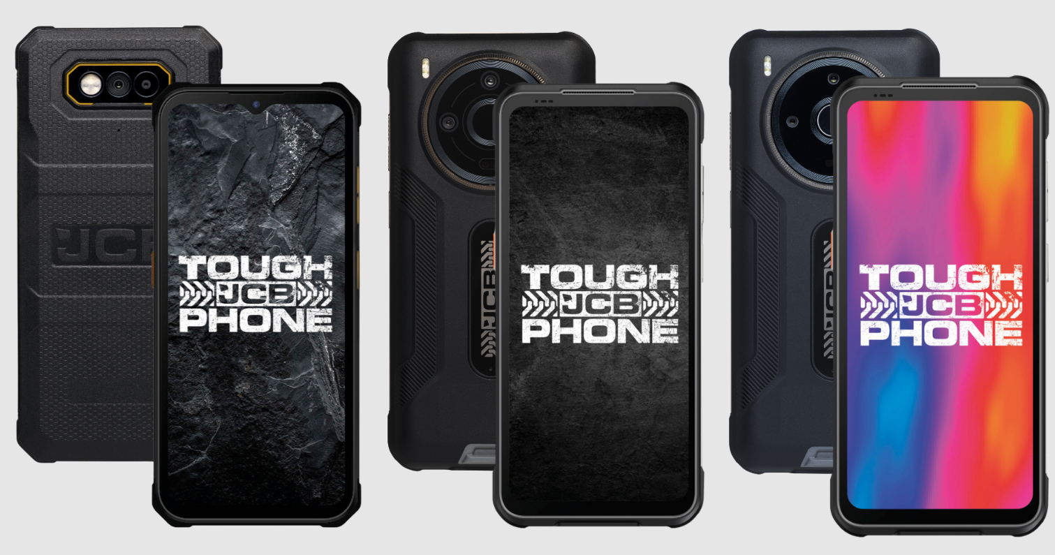 JCB Phone Launches New Rugged Smartphone Range