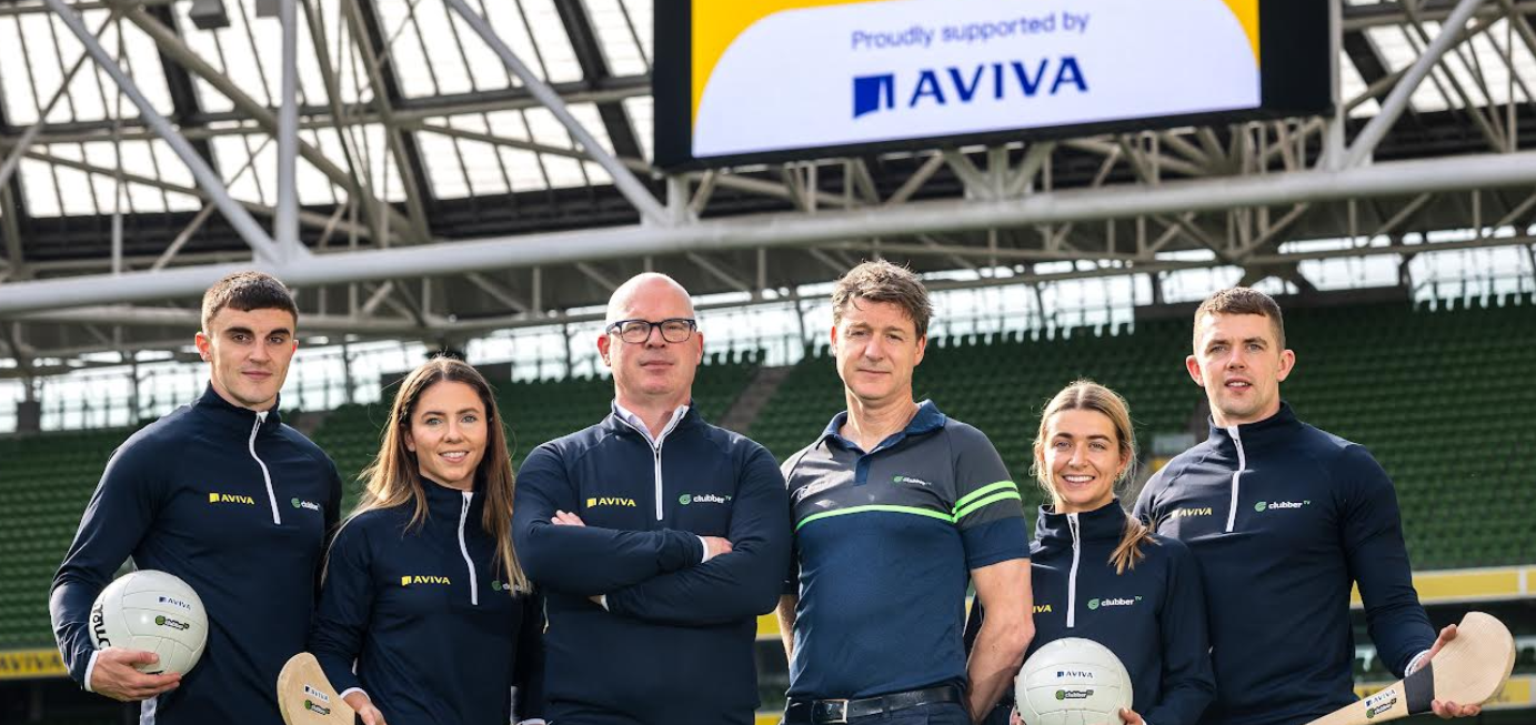 Aviva Insurance Ireland and ClubberTV join forces in multi-year partnership