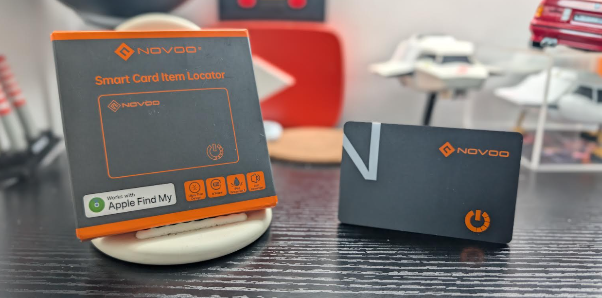 NOVOO Slim Smart Tracker Card Review - techbuzzireland.com