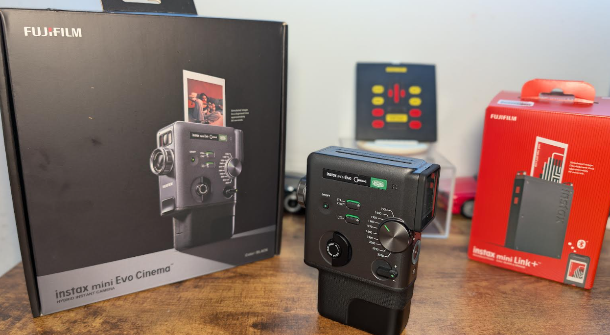 Fujifilm mini Evo Cinema 3-in-1 Hybrid Instant Camera First Look